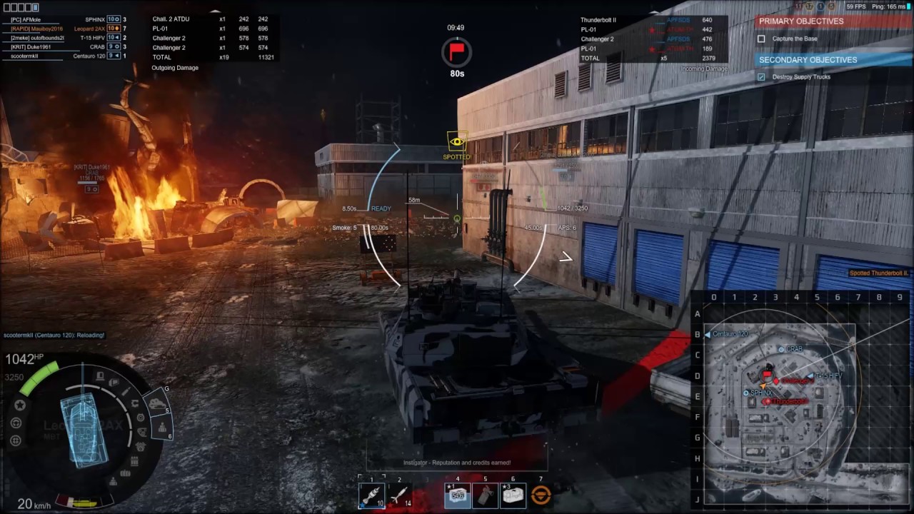 Update 0.20 Game Play - Leopard 2AX Main Battle Tank - YouTube