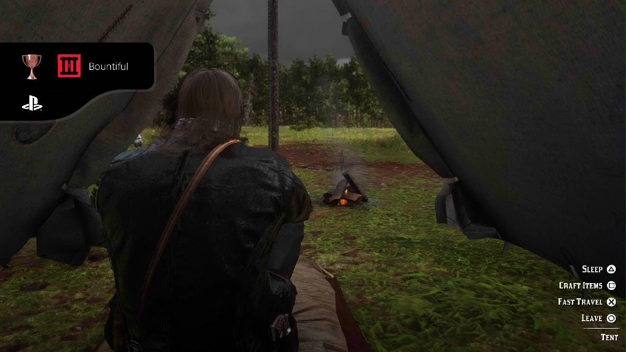 Red Dead Redemption 2 - Bountiful Trophy - YouTube