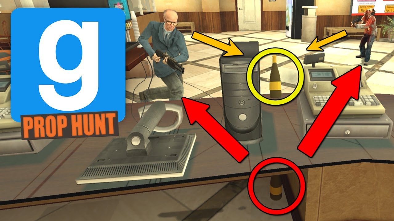 TWO FOR THE PRICE OF DUMB! - GMod Prop Hunt Funny Moments (Garry's Mod ...