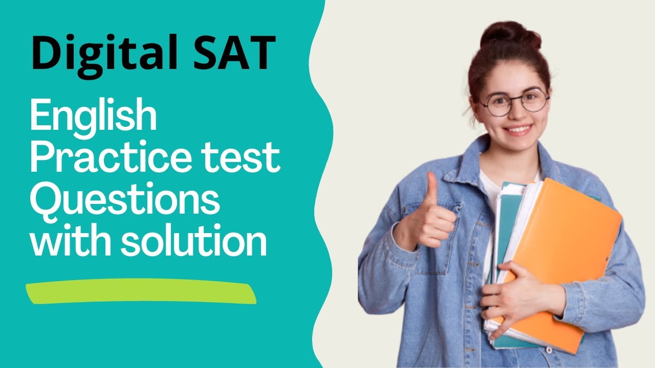 Digital SAT English Practice Test Question 5 with Solution - YouTube