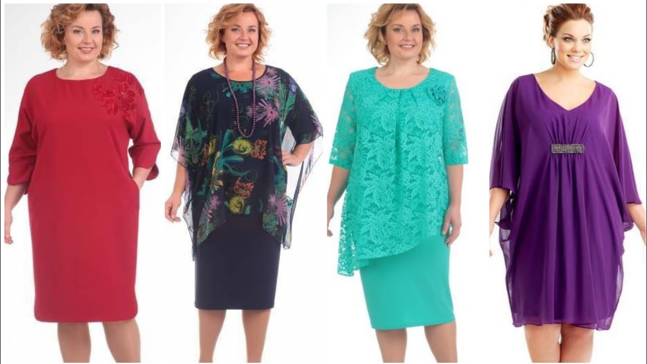most elegant and beautiful plus size clothing ideas//woman's dresses # ...