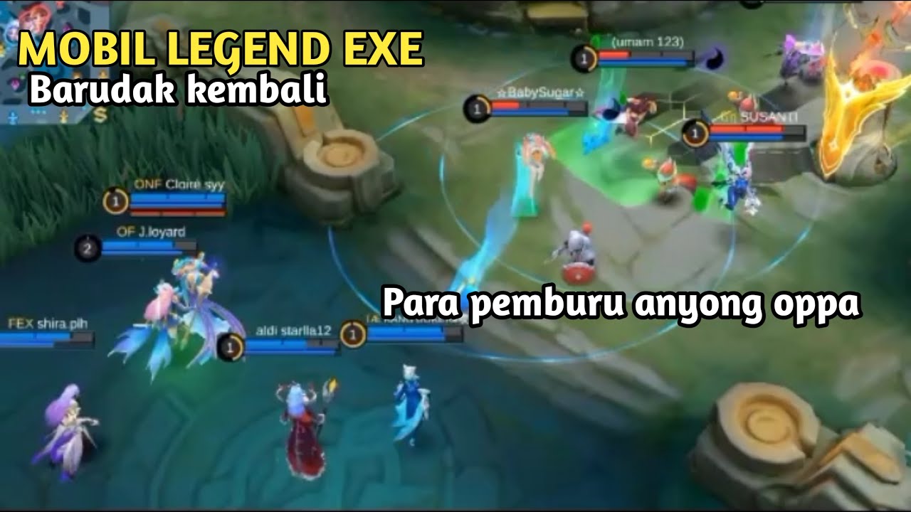 Mobil legend exe ngakak | meme random kelakuan player mobil legend ...