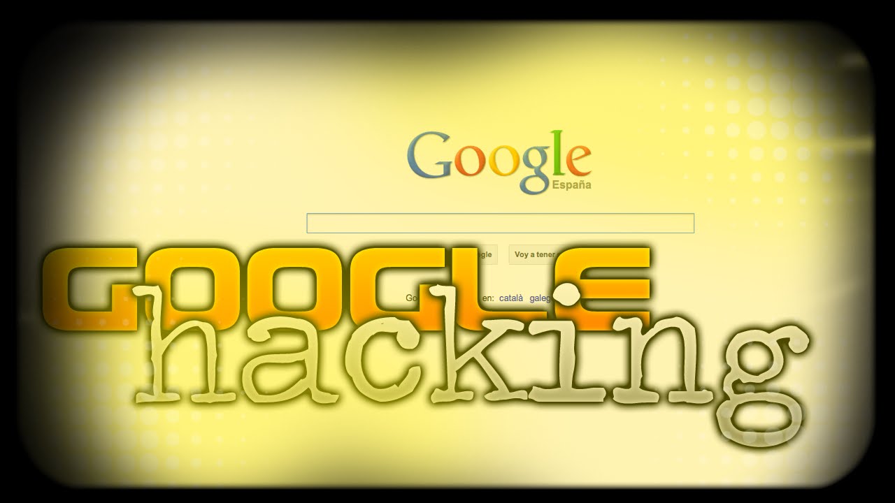 GOOGLE HACKING 2016 - YouTube