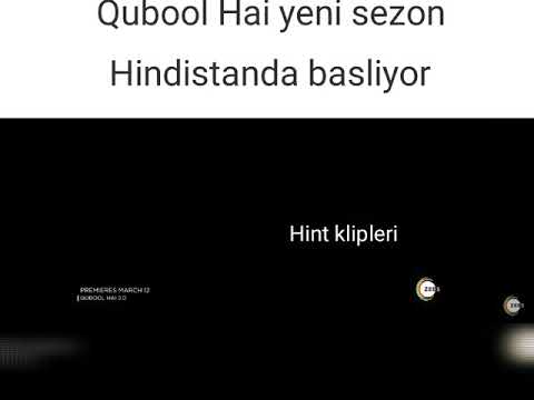 Hint klip/ Qubool Hai yeni sezon Hindistanda basliyor
