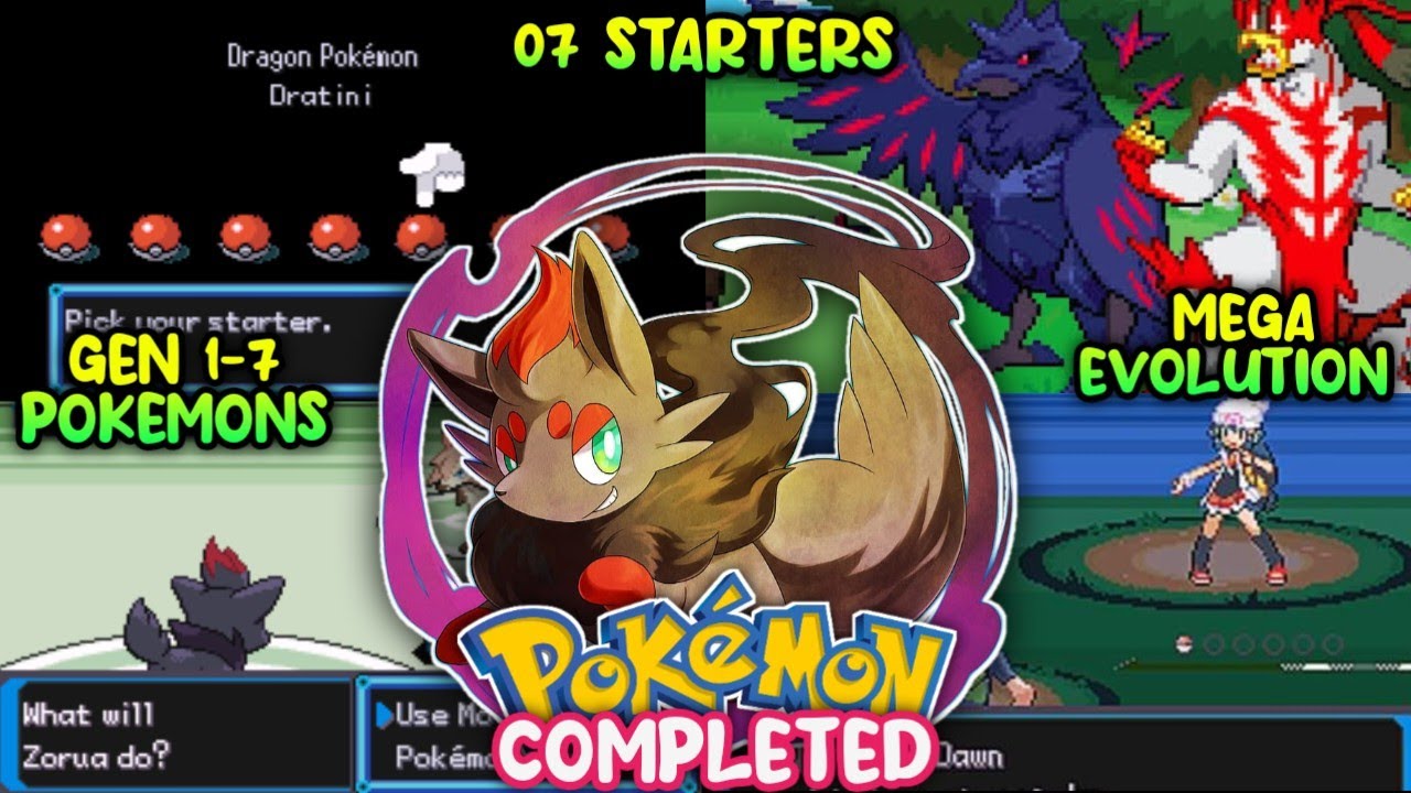 UPDATED Pokemon GBA Rom With Mega Evolution, Love Stories, Nuzlocke ...
