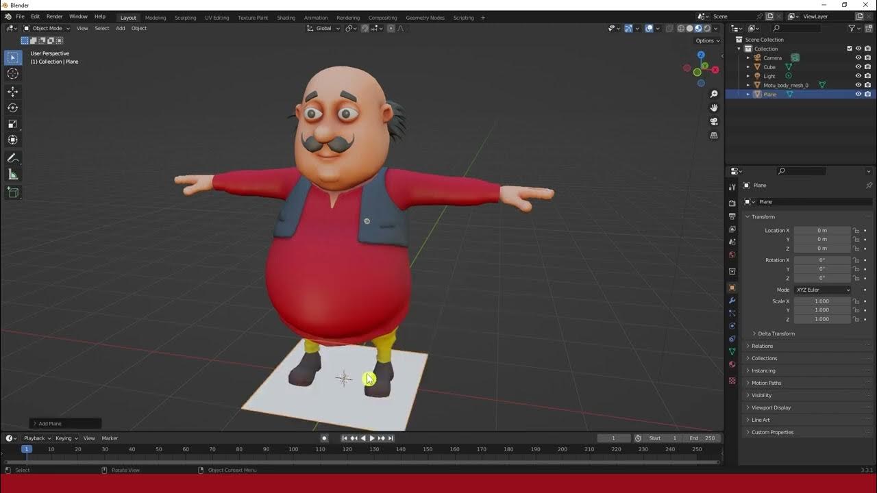 cartoon video blender tutorial for beginners 10 (Poly build tool ...