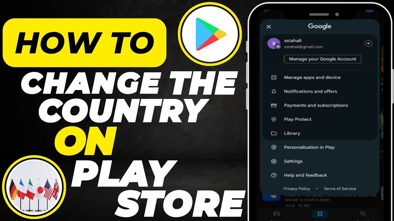 How to Change Country in Google Play Store (2025 Guide) | Fix Region ...
