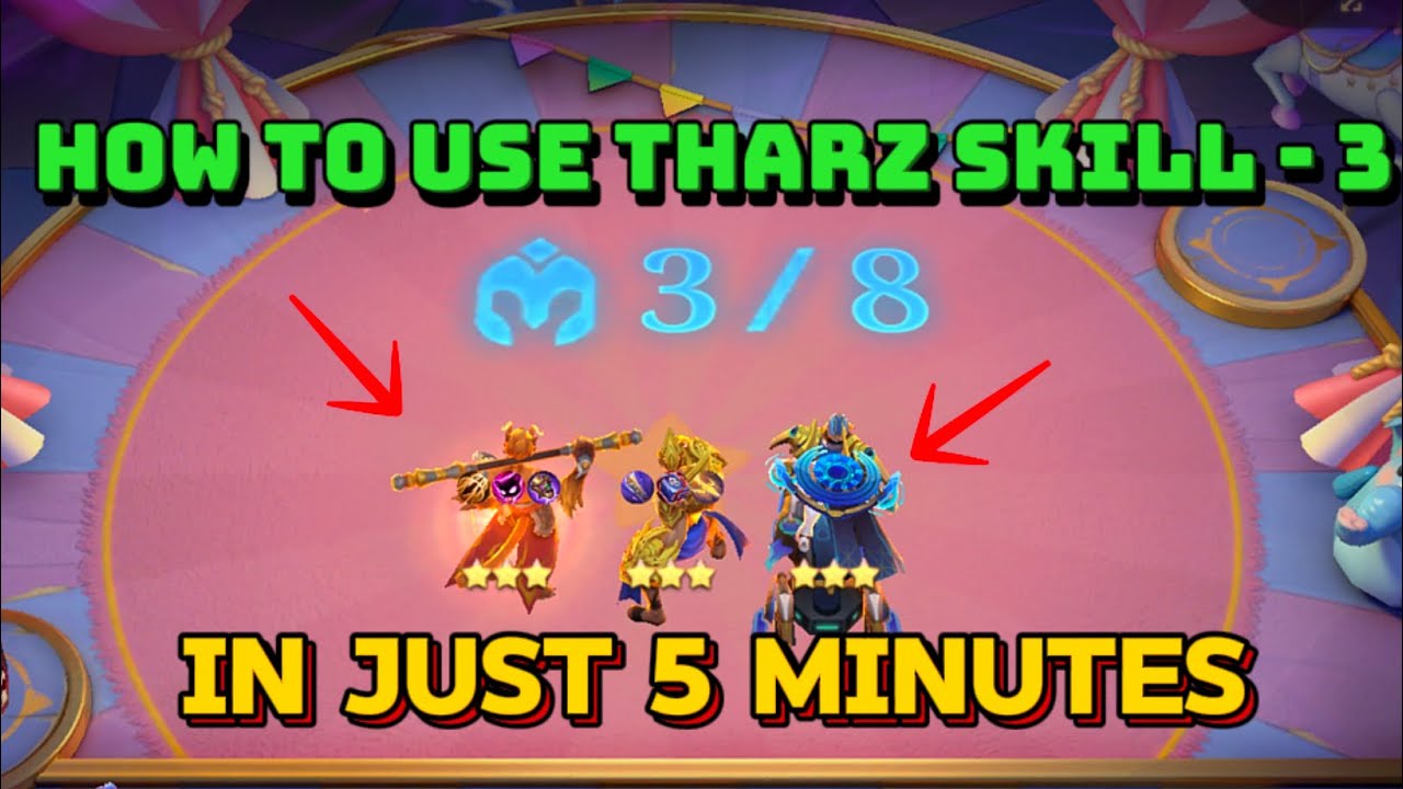 How to use Tharz Skill - 3 in 5 minutes 2024 || New Update ‼️🔥 - YouTube