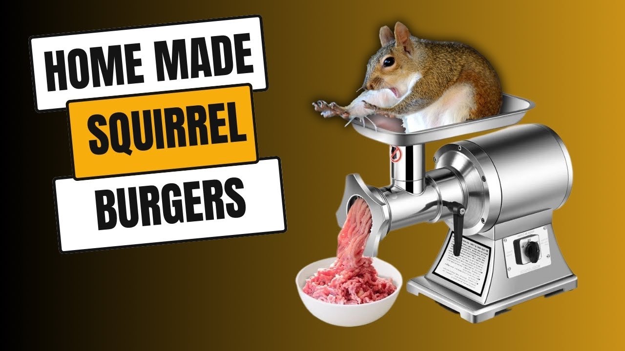 I Tested Squirrel Meat for Burgers and Was Shocked by the Results - YouTube