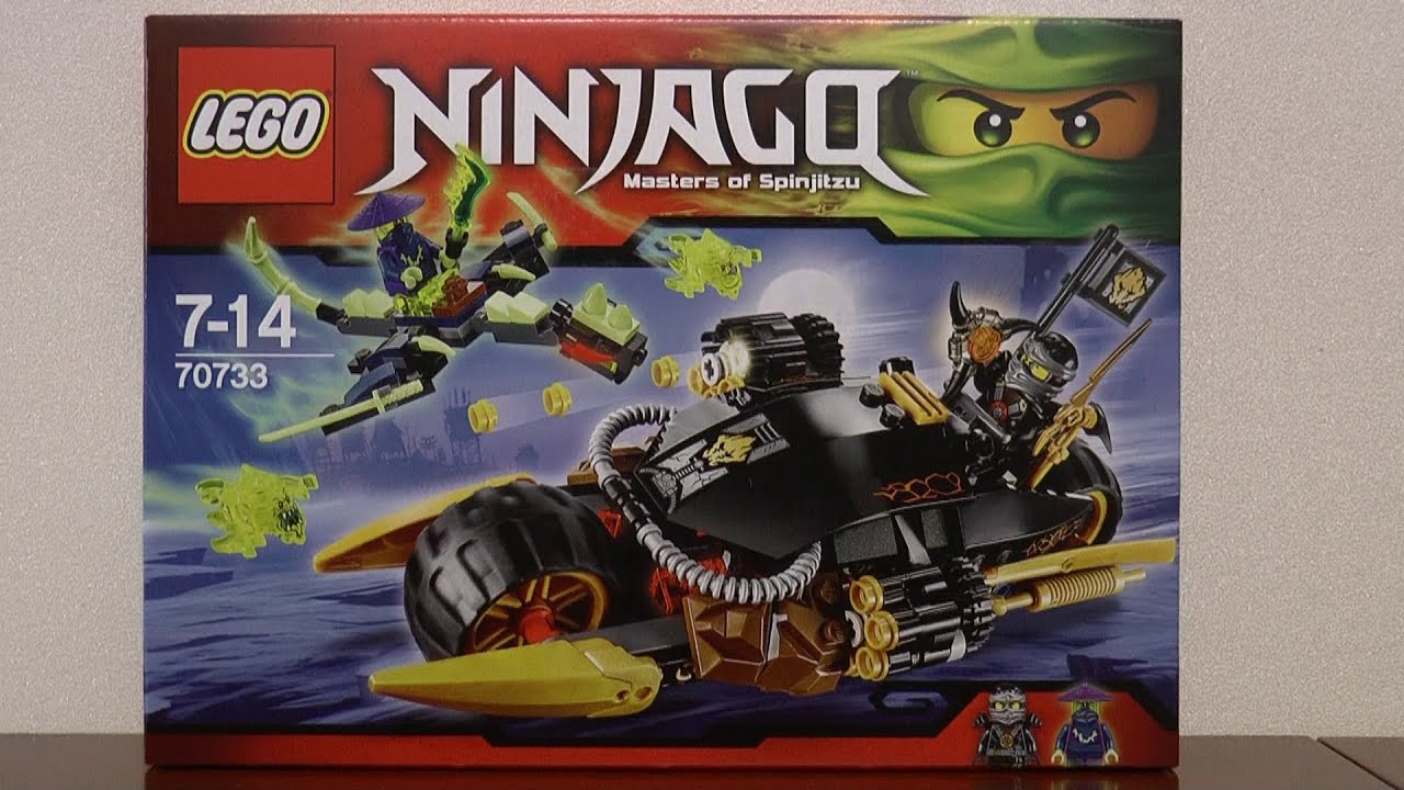 LEGO Ninjago 70733 Motocykl Cole'a - YouTube