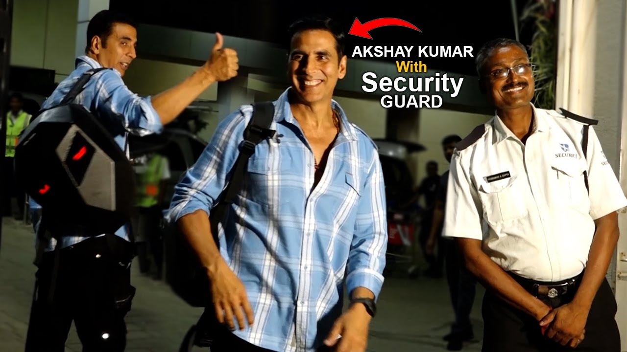 Khiladi Akshay Kumar Return To Mumbai After Shooting For OMG2 Film ...