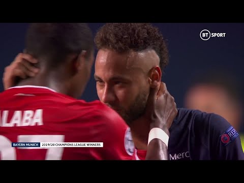 Neymar in tears as Bayern Munich clinch their sixth Champions League title