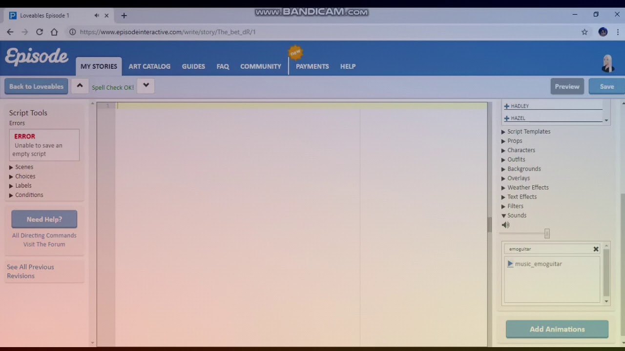 Episode Interactive - Emoguitar - Extended - YouTube