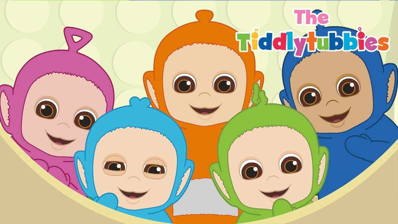 Teletubbies ★ NY Tiddlytubbies Cartoon Season 2! ★ EP 5:Tubby-Custard ...