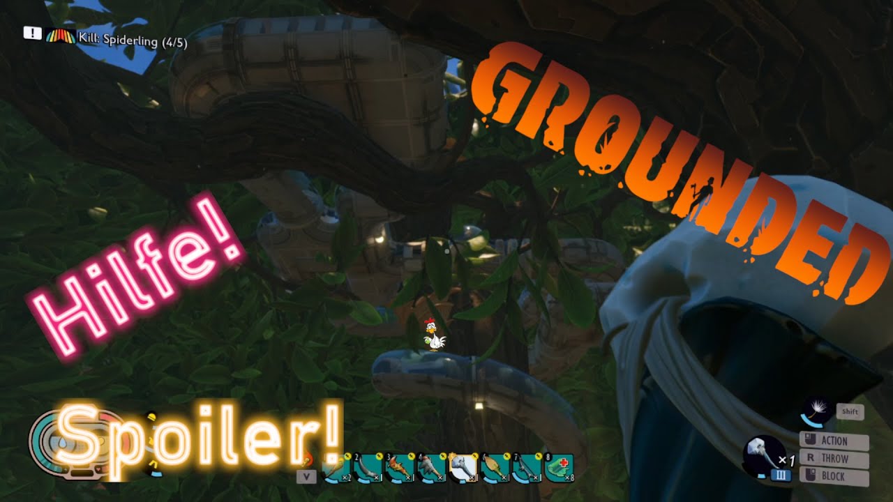 Grounded Tipps und Tricks 🐞 Das große Labor im Baum (Spoiler) - YouTube