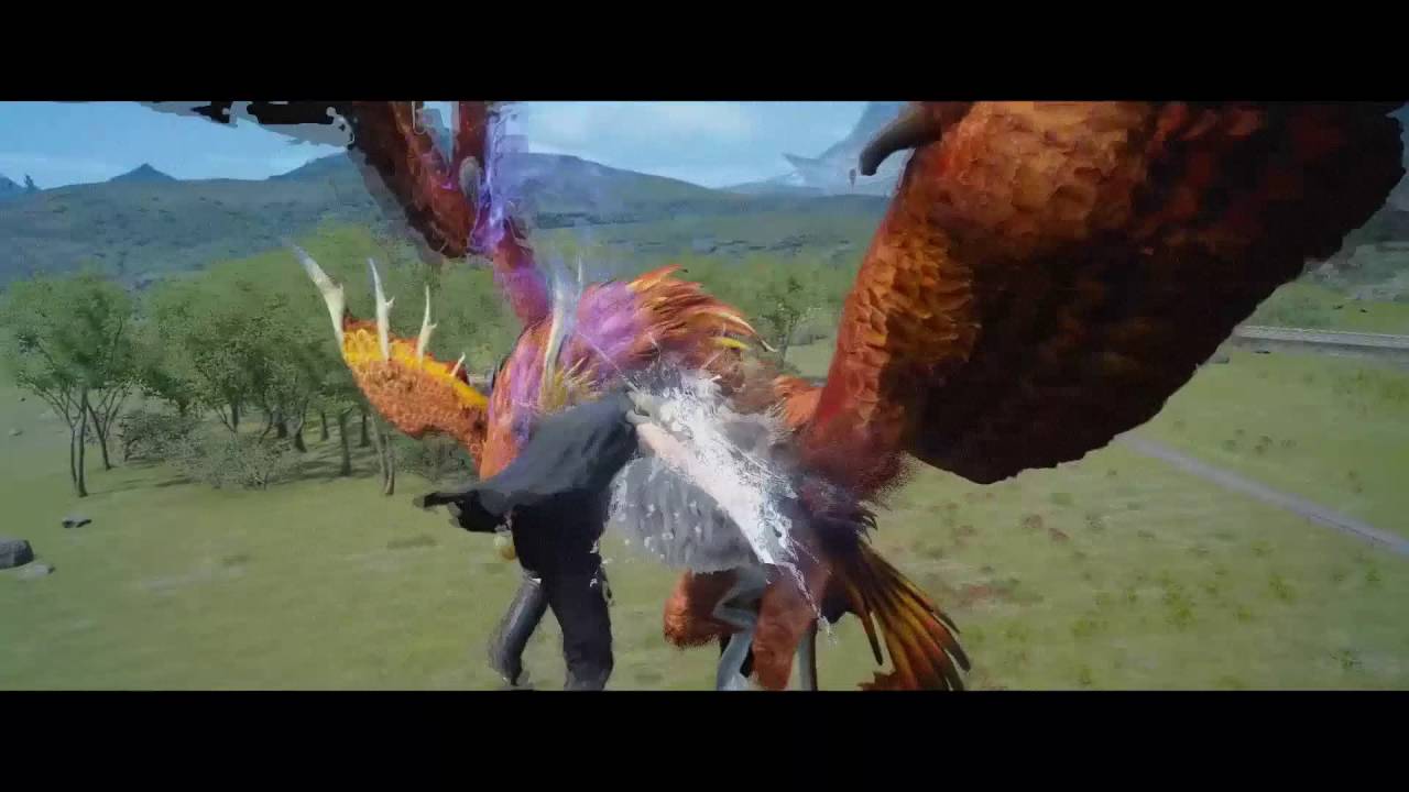 Final Fantasy XV Adamantoise fight - YouTube