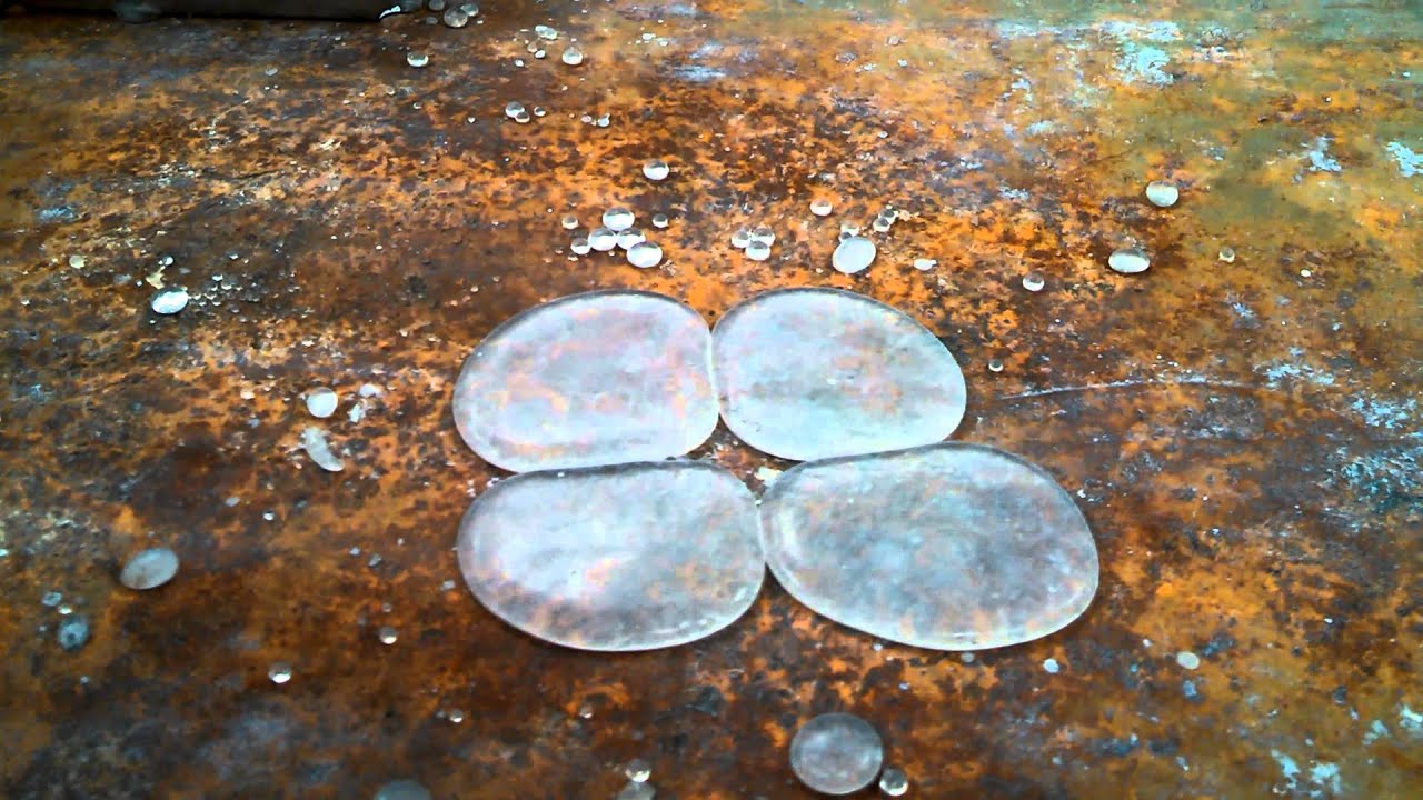 Hydrophobic water - YouTube