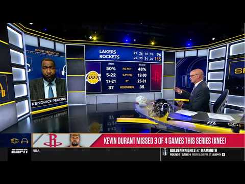 FULL ESPN | Perkins reacts to Spurs win vs Blazers; Lakers lost to Rockets; Raptors stunn Cavaliers