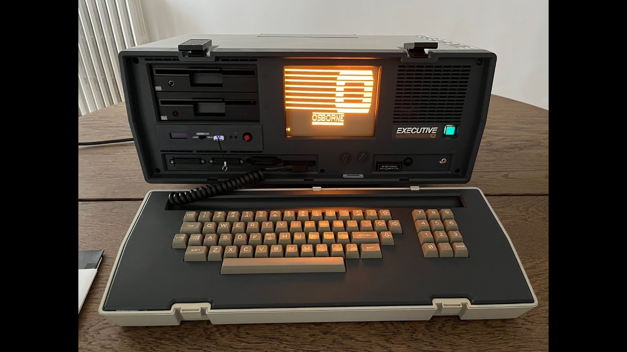 Demo Osborne Executive OCC2 Gotek - YouTube