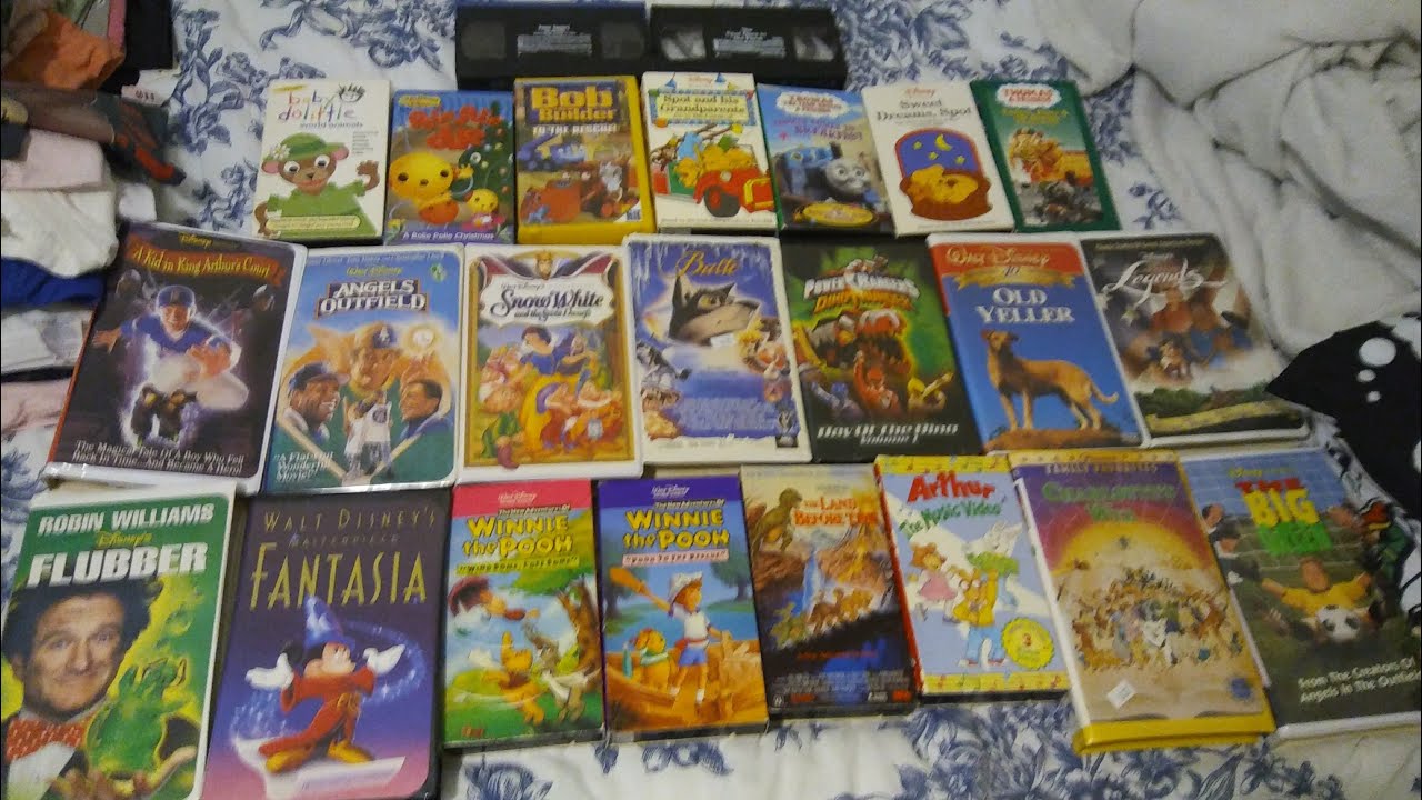 Orlando Public Library VHS Haul of 24 - YouTube