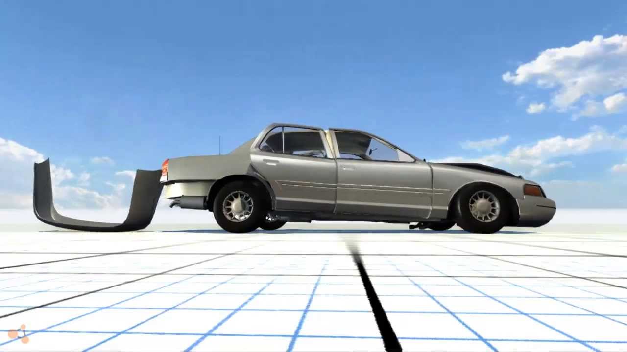 1999 Crown Victoria Crash Tests - Beam NG Drive - YouTube