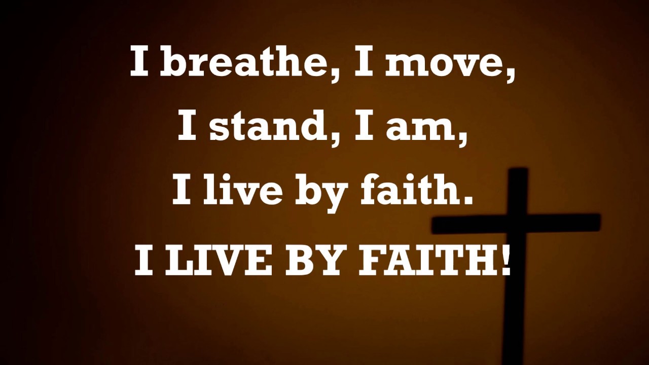 Bishop Andrew Merritt I live by faith - YouTube