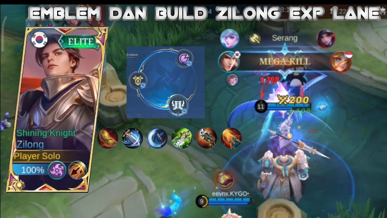 MLBB GAMEPLAY ZILONG ZILONG VS EDITH DI EXP LANE INI TIPS BIAR MENANG LANE 🔥 MOBILE LEGENDS ...
