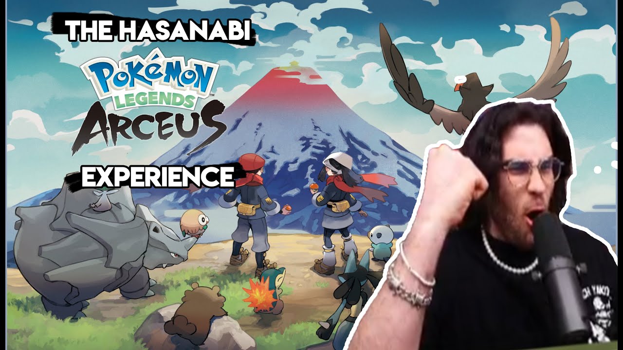 The HasanAbi Pokemon Legends: Arceus Experience │ Hasan's Journey to ...