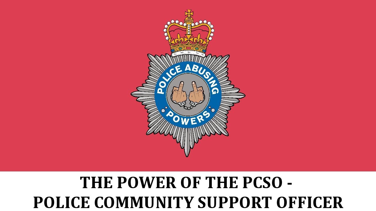 The Power of the PCSO (Police Community Support Officer) - YouTube
