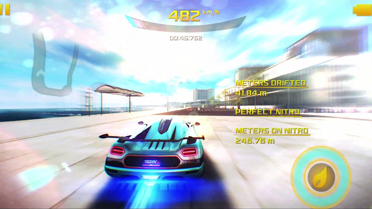 Asphalt 8 | Koenigsegg One:1 | Weekly Sprint Tournament - YouTube