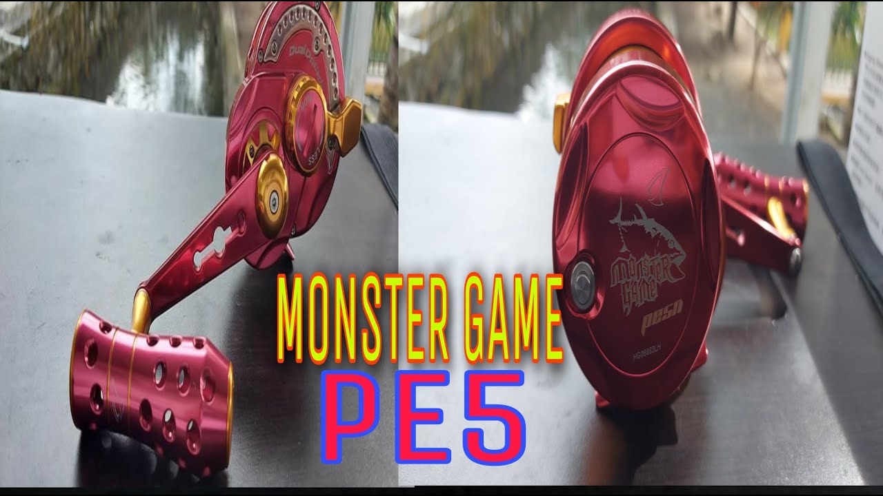 UNBOXING JIGGING MASTER MONSTER GAME PE5N - YouTube
