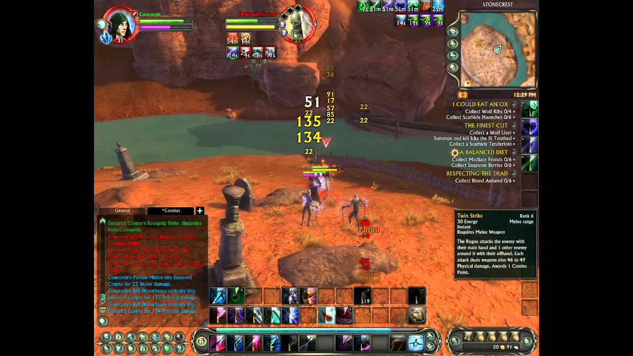 Rift : Rogue AOE build - YouTube