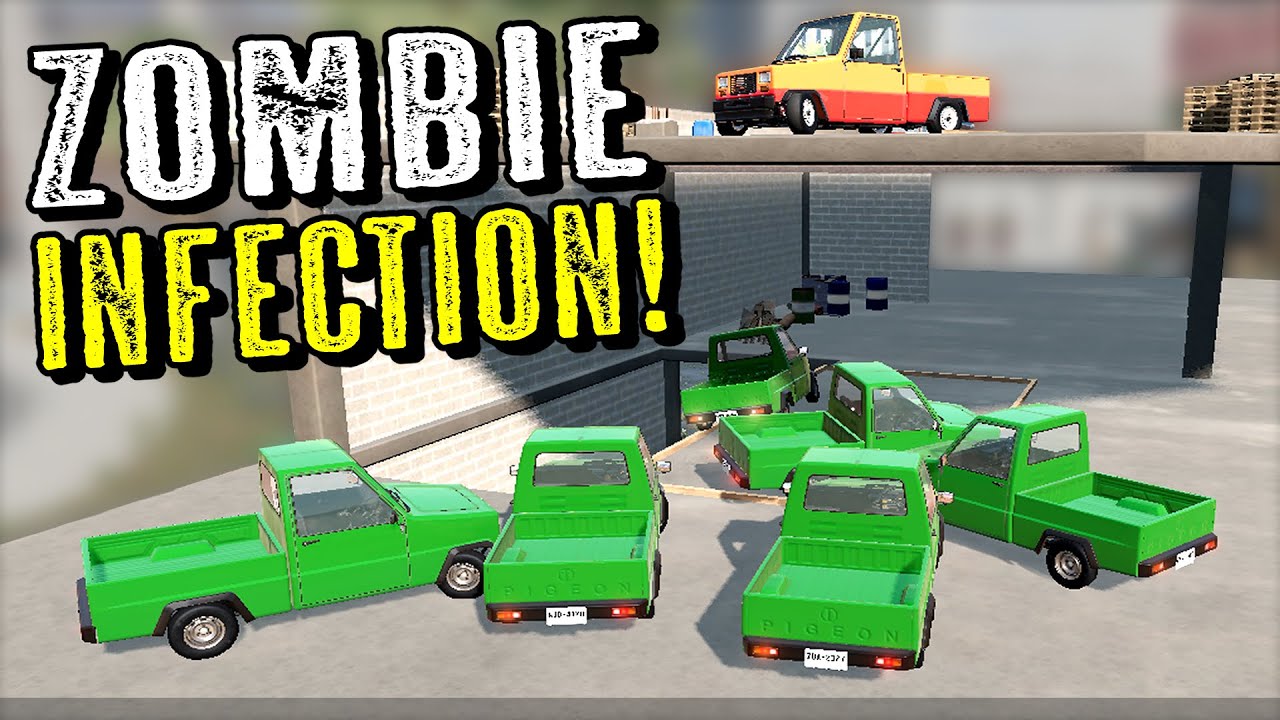 I Tried Using BIG BRAIN Strats to Survive the ZOMBIE INFECTION! (Beam ...