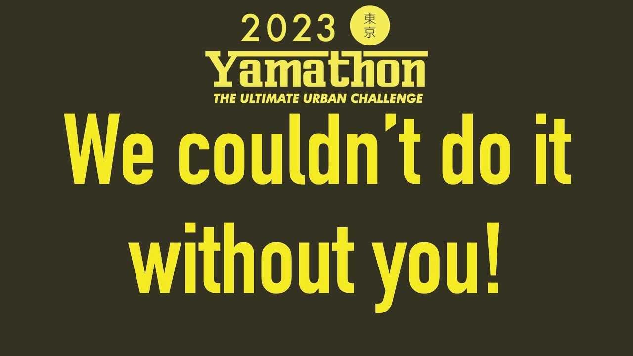 The Volunteers of Tokyo Yamathon 2023 - YouTube