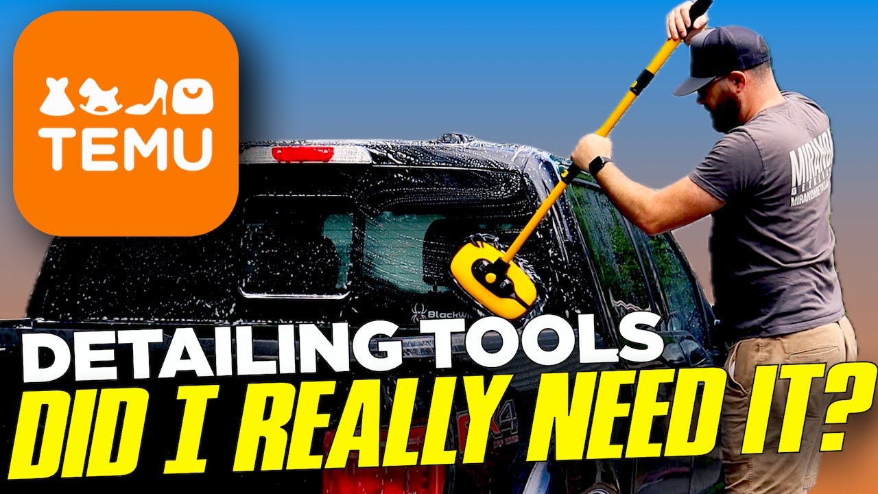 Discover Essential Temu Detailing Products Now! - YouTube