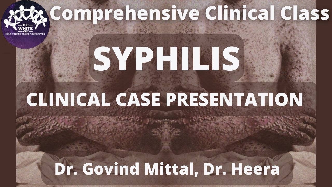 SYPHILIS - Clinical case presentation - YouTube