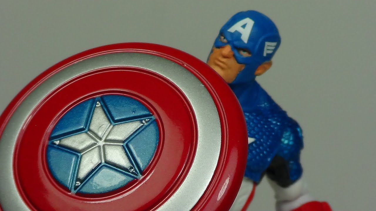 Avengers Assemble Captain America Shield Blast SHIELD Gear Figure ...
