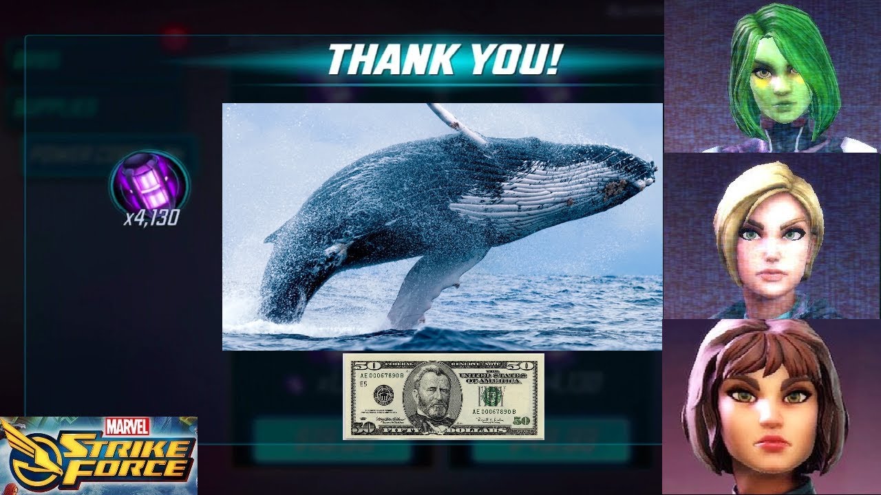 Marvel Strike Force - Whale Boosting Gamora, Night Nurse, Quake - YouTube