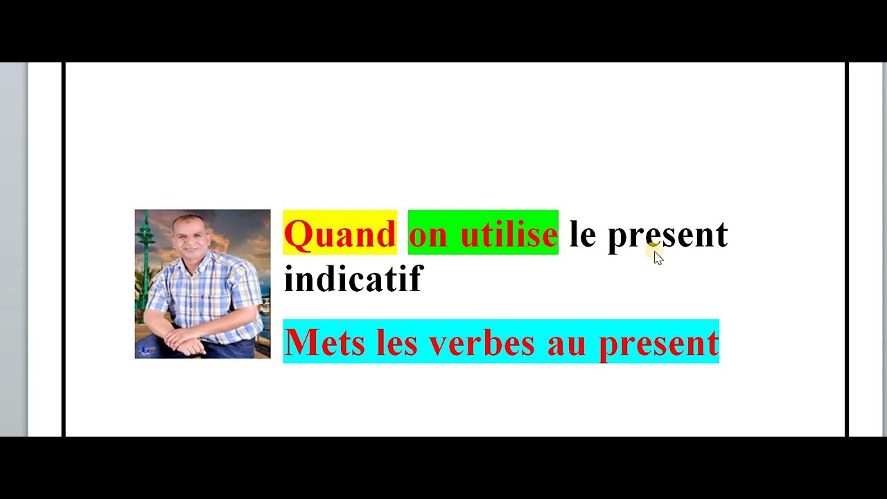 le présent mets le verbes aux temps convenables grammaires françaises ...