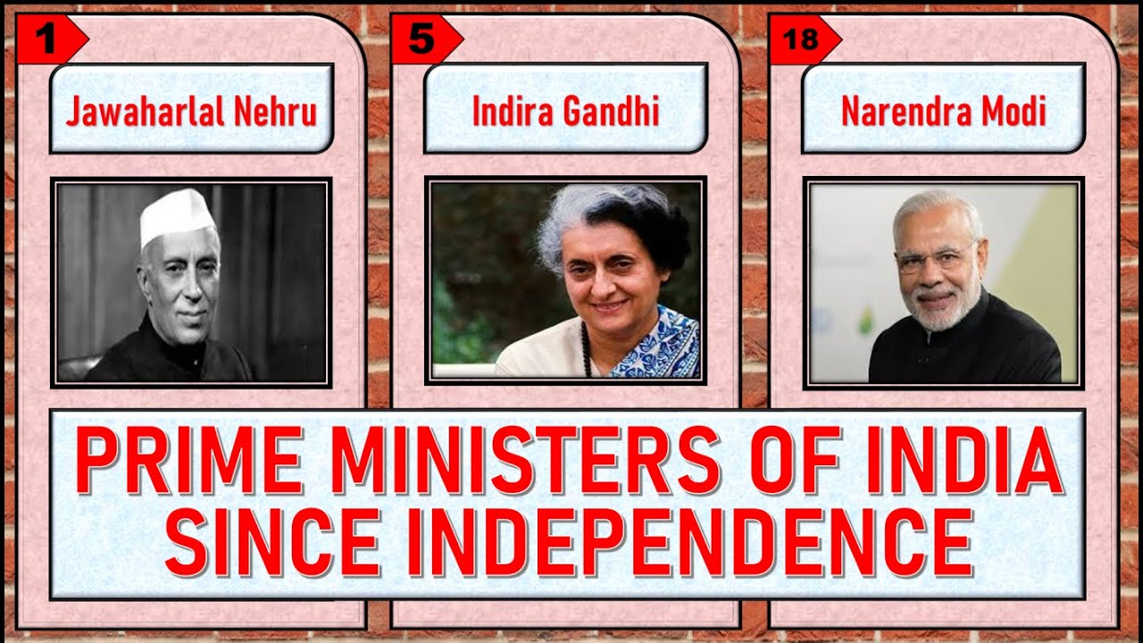 Prime Ministers of India Since Independence | A Journey Through ...