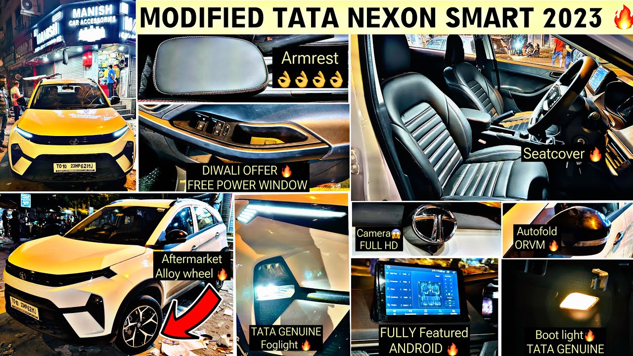 2023 Tata nexon facelift modified with price🔥 2023 new nexon 🔥 nexon ...