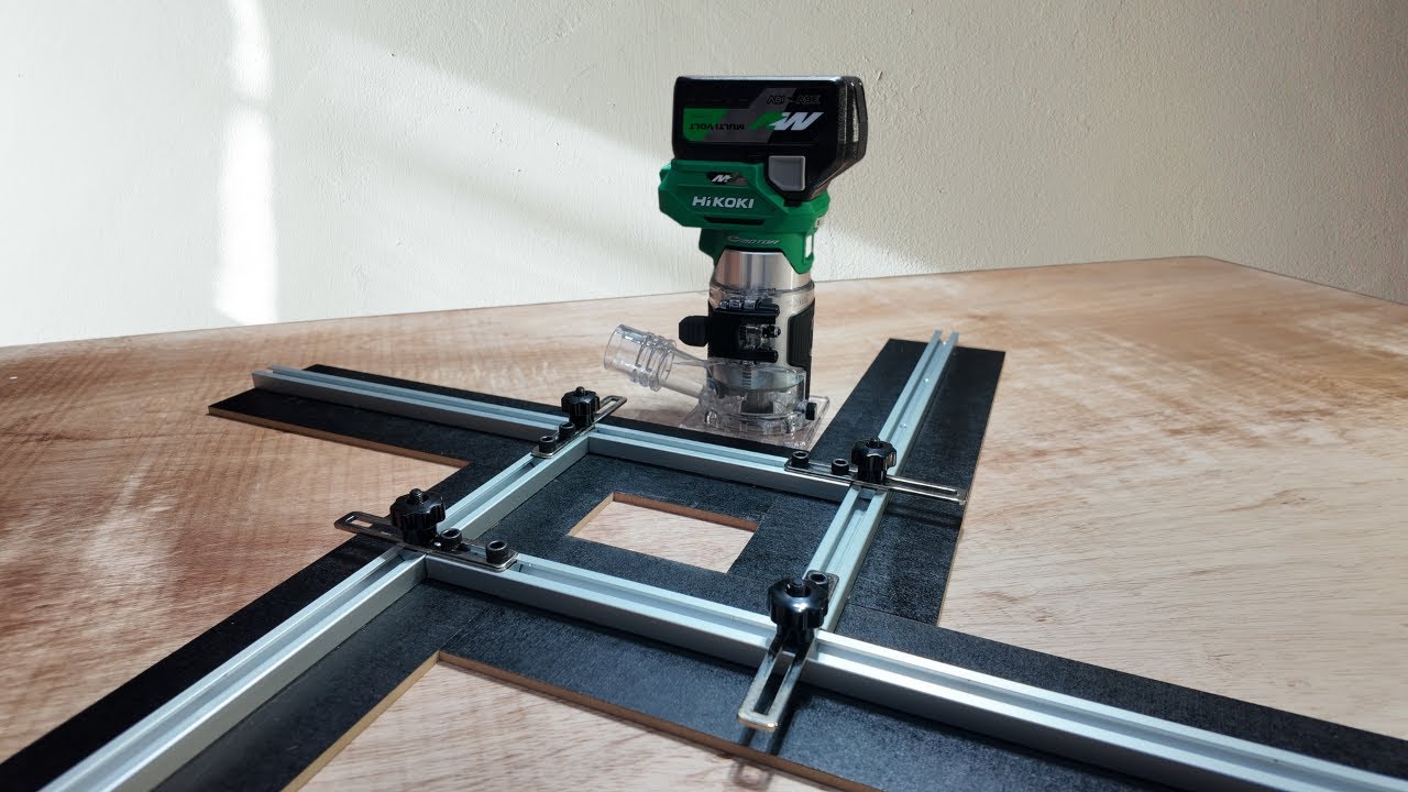 【Jig】A handy trimmer guide. A simple and cool guide made from an ...