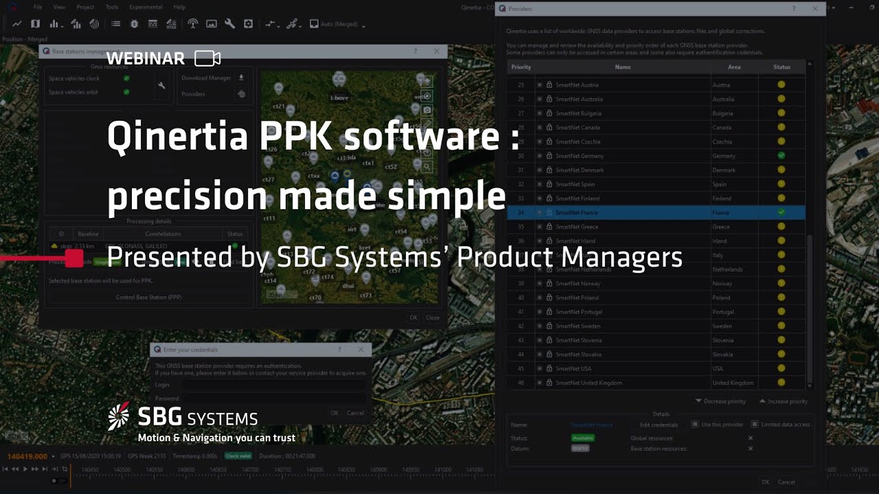 Webinar | Qinertia 4 PPK software : Precision made simple - YouTube