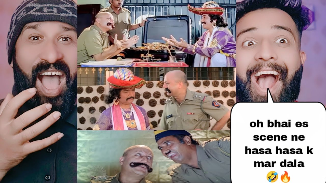 Taqdeerwala Movie | Israni And Anupam Kher Cow Poop Hilarious Comedy ...