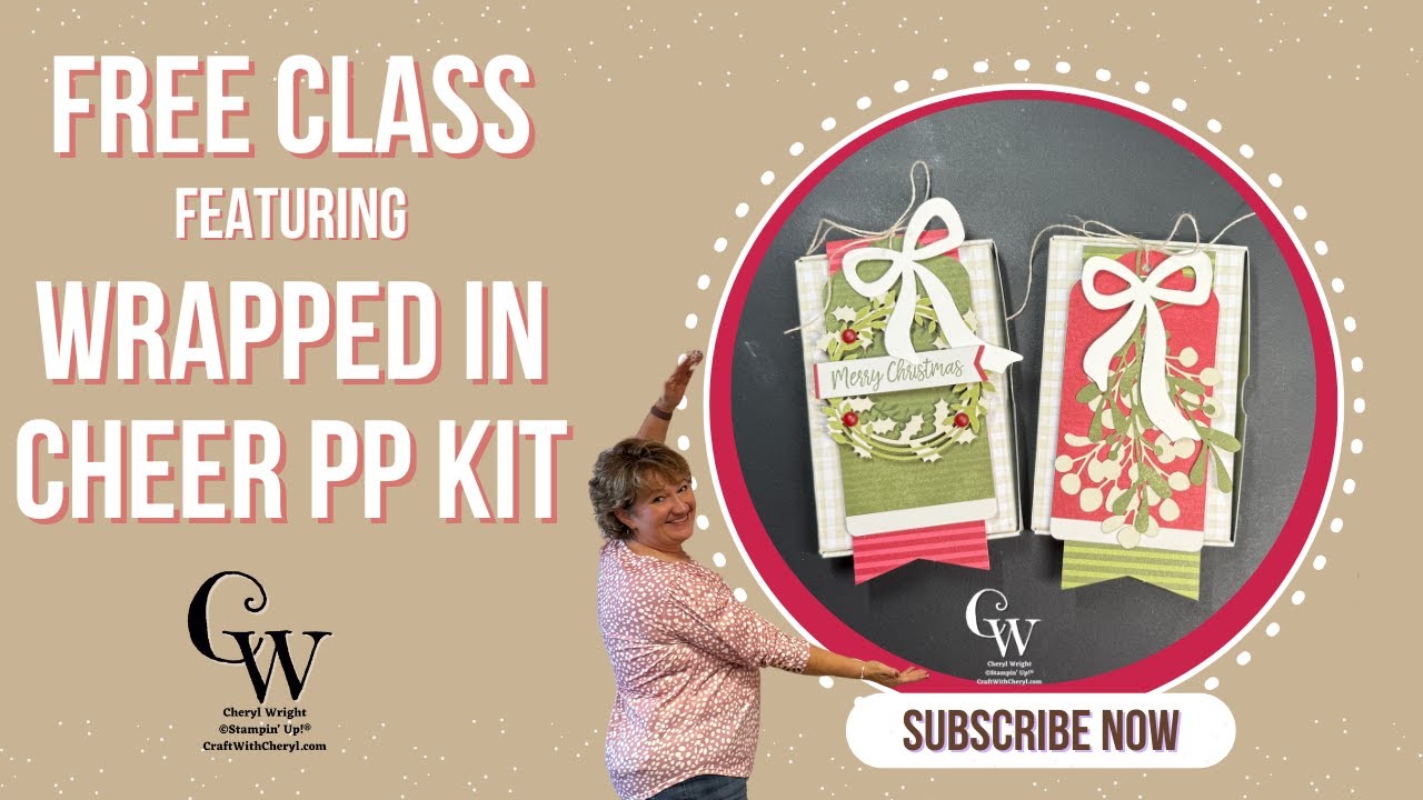 Wrapped in Cheer Paper Pumpkin Class - YouTube