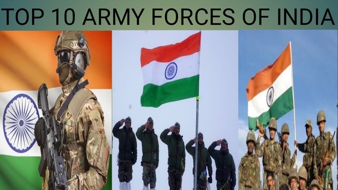 Top 10 Army Forces of INDIA - YouTube