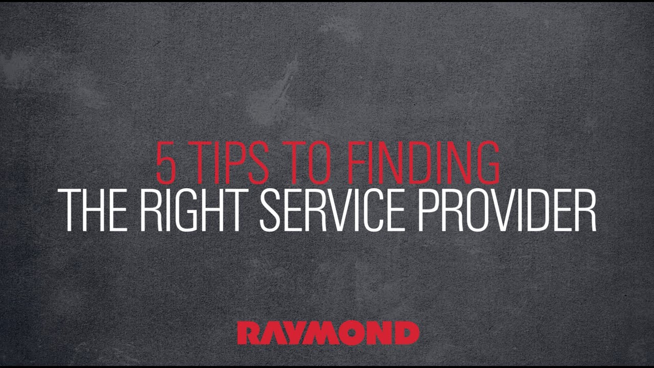 5 Tips to Finding the Right Service Provider - YouTube