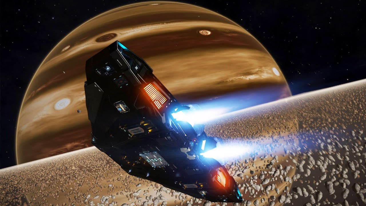Space Freight Delivery Simulator | Elite Dangerous Gameplay - YouTube
