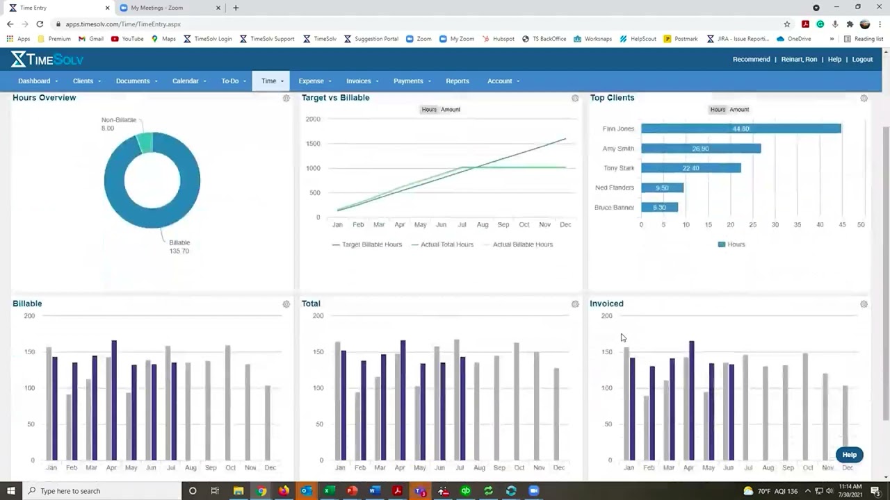 Time Entry Product Demo - YouTube