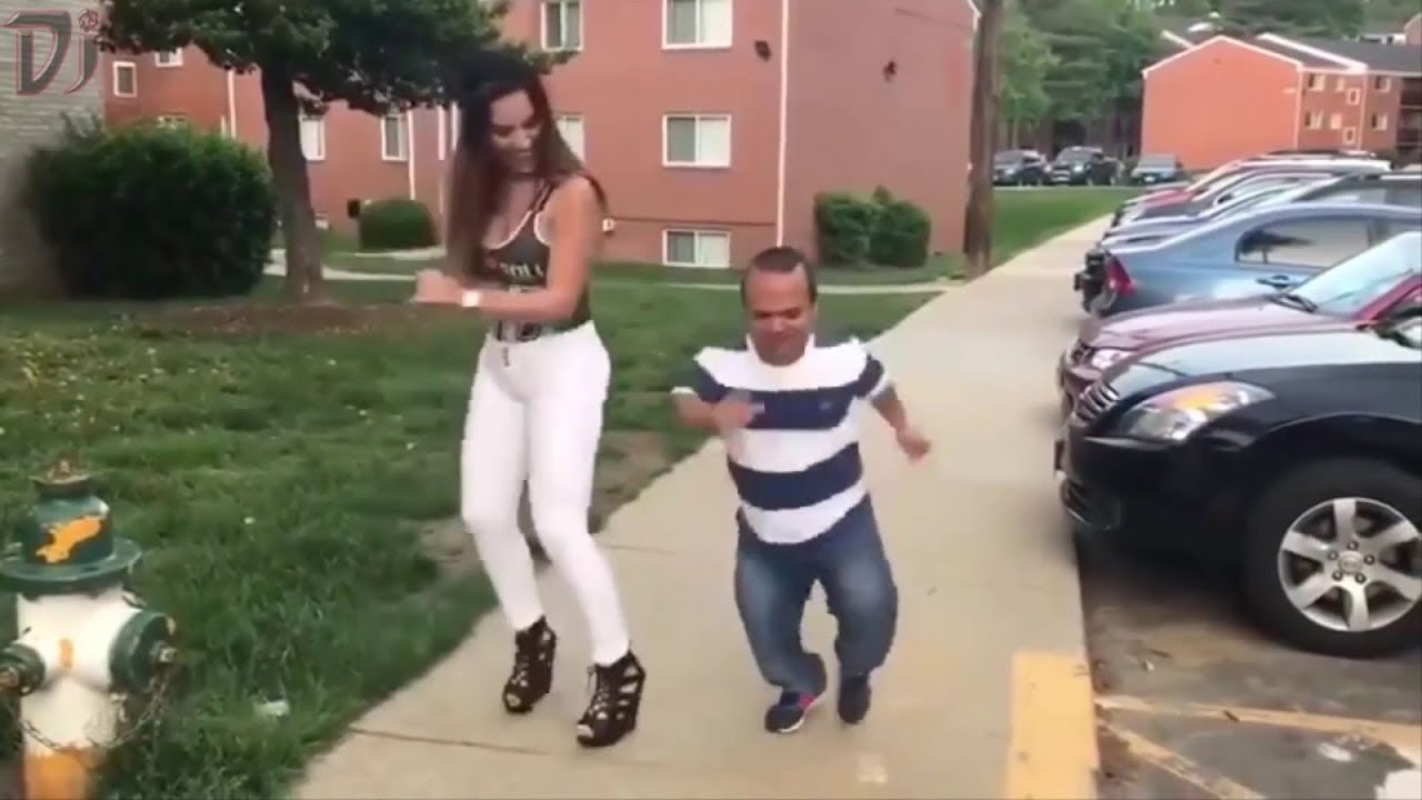 Dwarf dances Latin with sexy girl Morandi - Kalinka (Remix) - YouTube